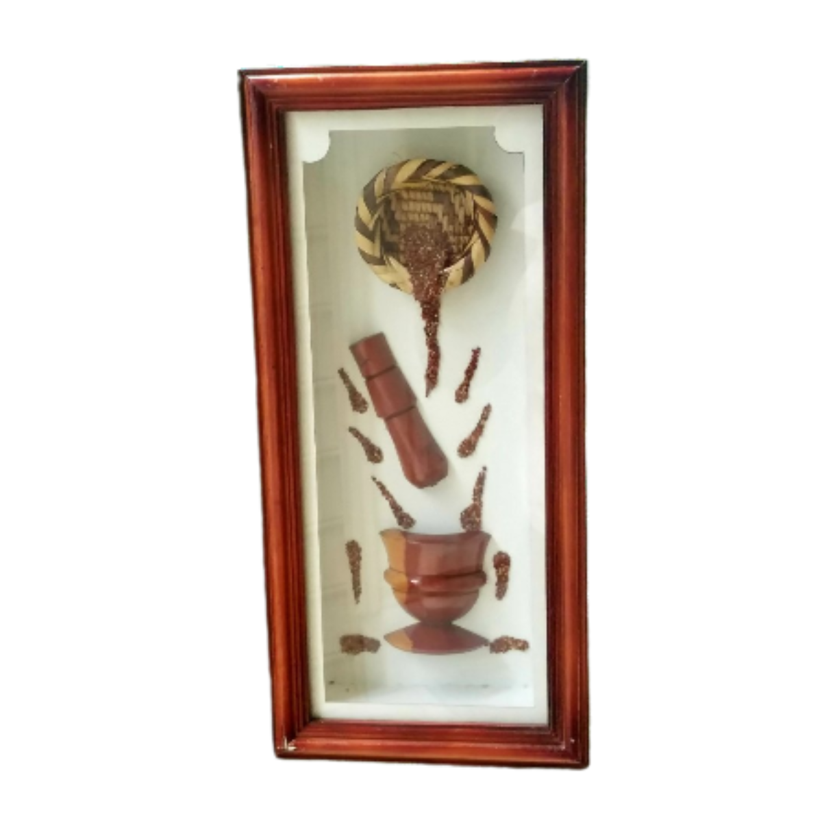 Pestle & Mortar African Shadow Box Wall Art – Handmade in Zimbabwe ...