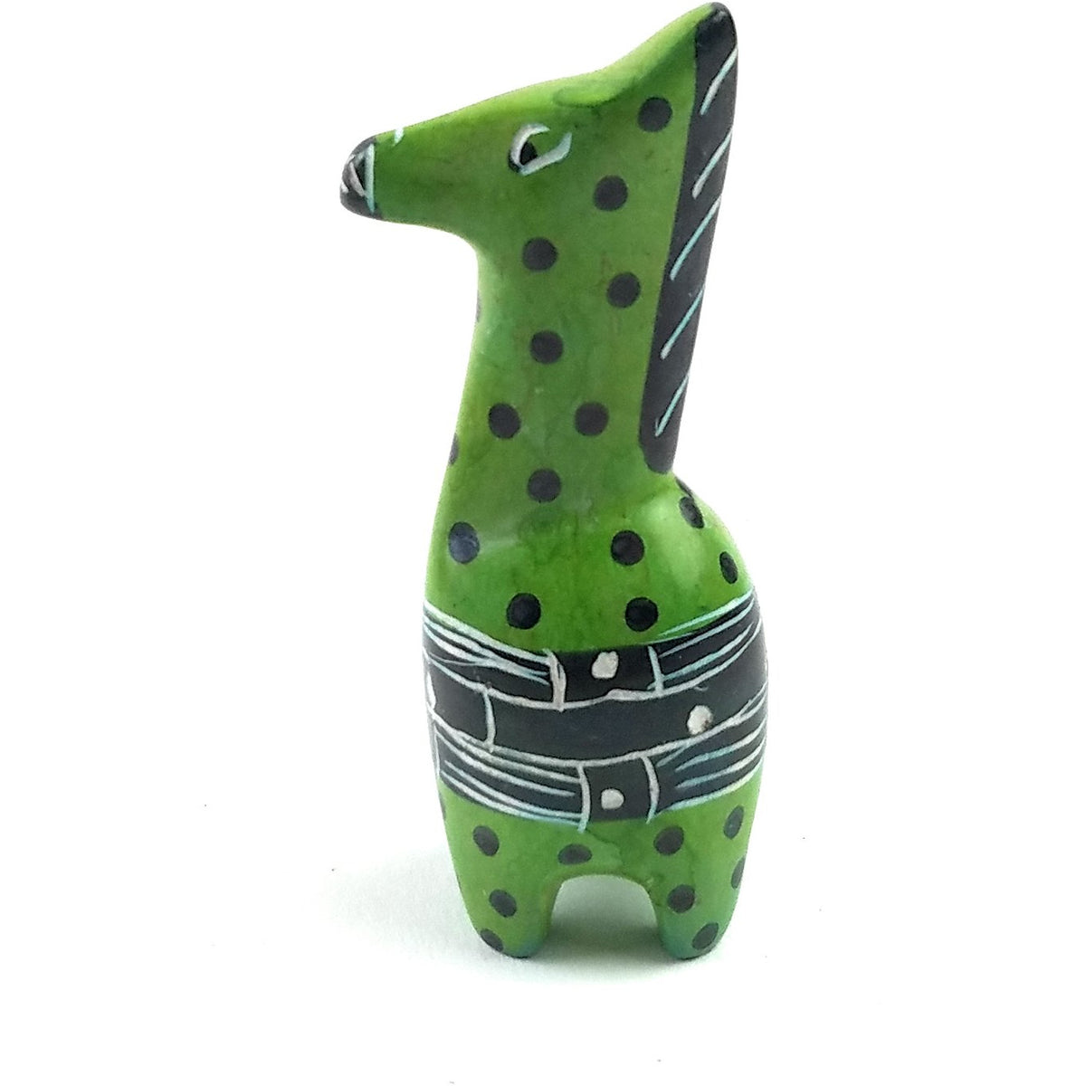 Miniature Soapstone Giraffe – Handmade in Kenya | Fair Trade Figurine ...