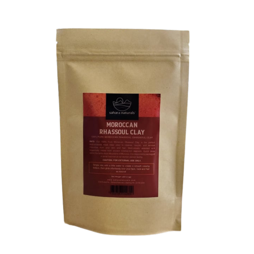 Sahara Naturals Moroccan Rhassoul Clay – Detox & Nourish Skin | A Taste ...
